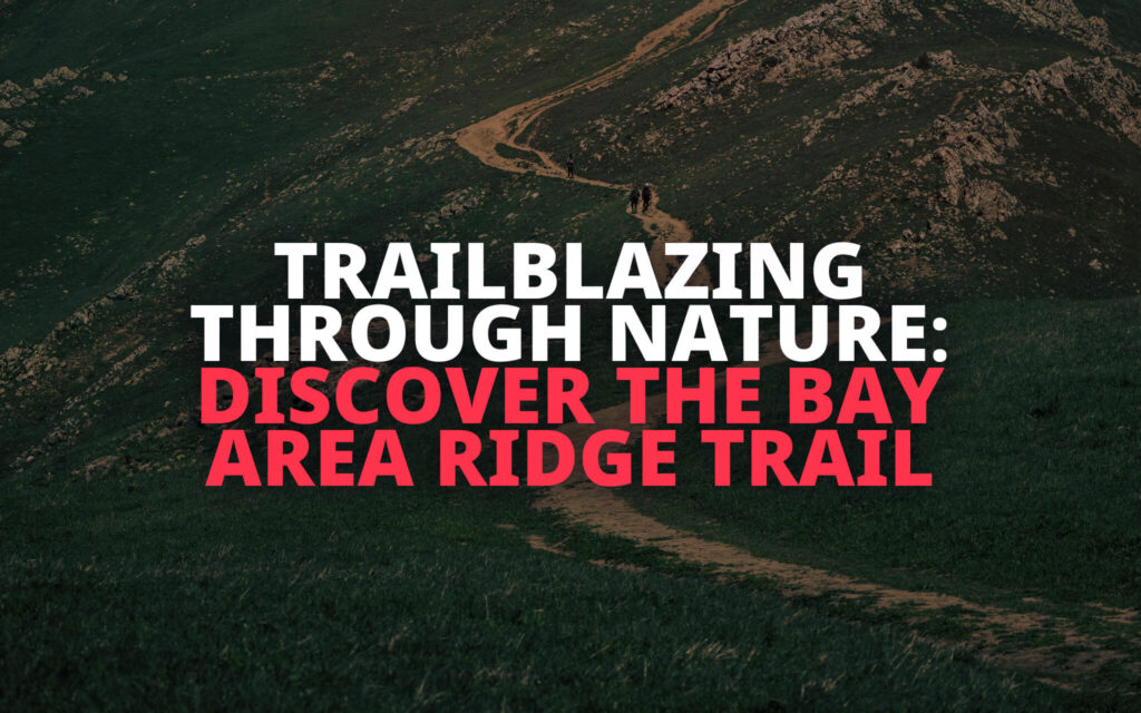 #️⃣ Trailblazing Through Nature: Discover the Bay Area Ridge Trail ...